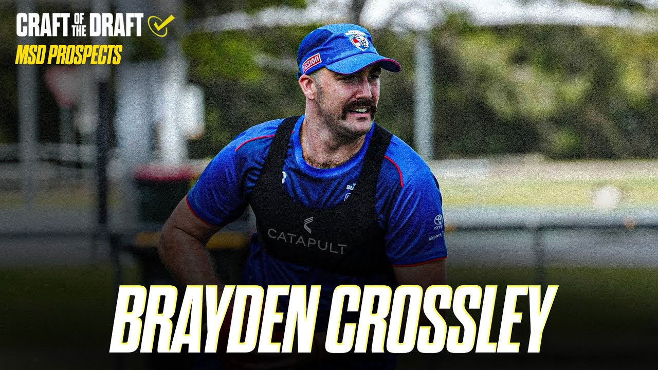 Draft Profile: Brayden Crossley | 2025 AFL Mid-Season Draft - YouTube