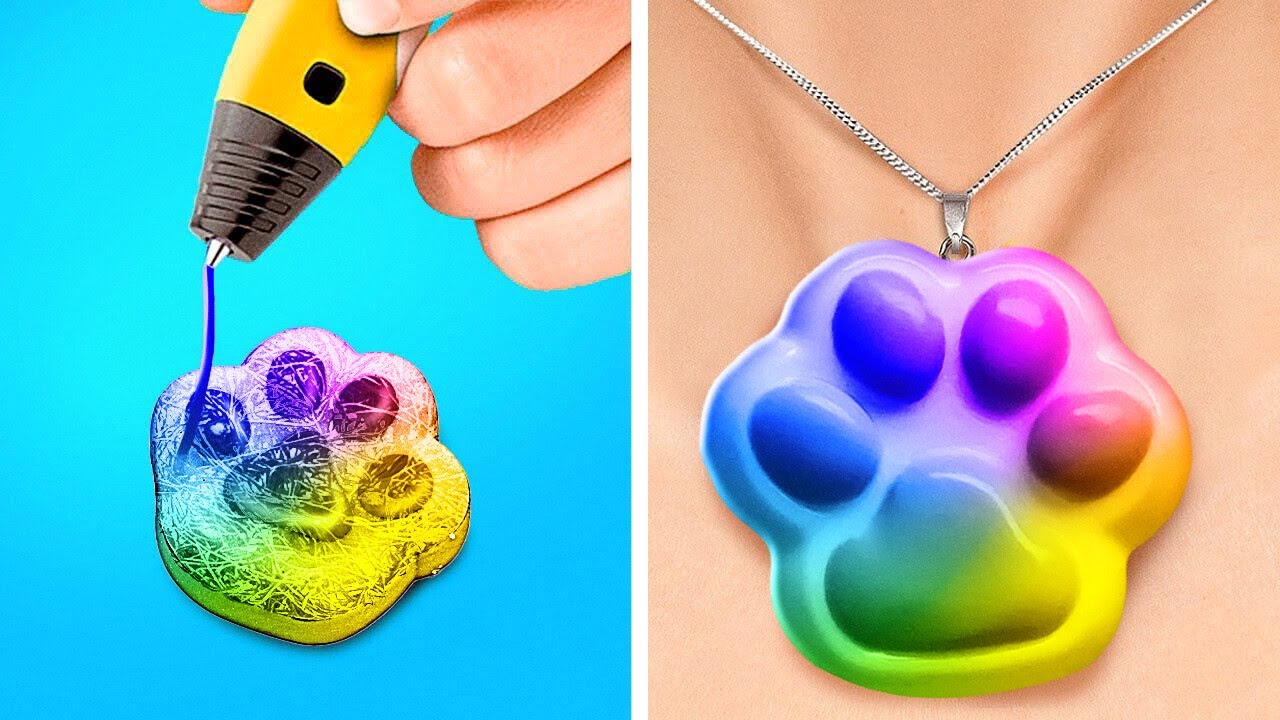 3D PEN MASTERY || Secret Hacks For Perfect Art Every Time By 123GO!GOLD ...