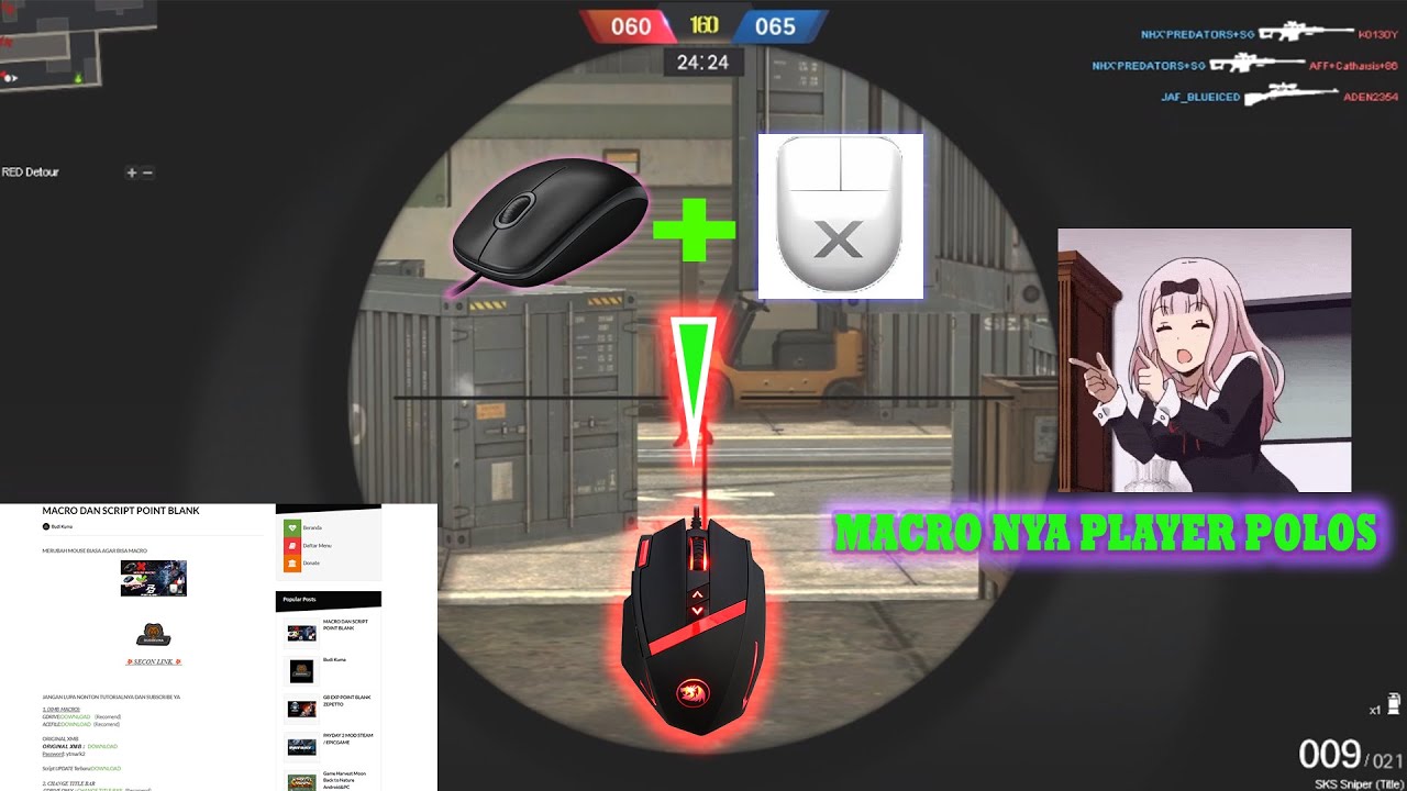 Macro PB Sniper - Point Blank 2024 - YouTube