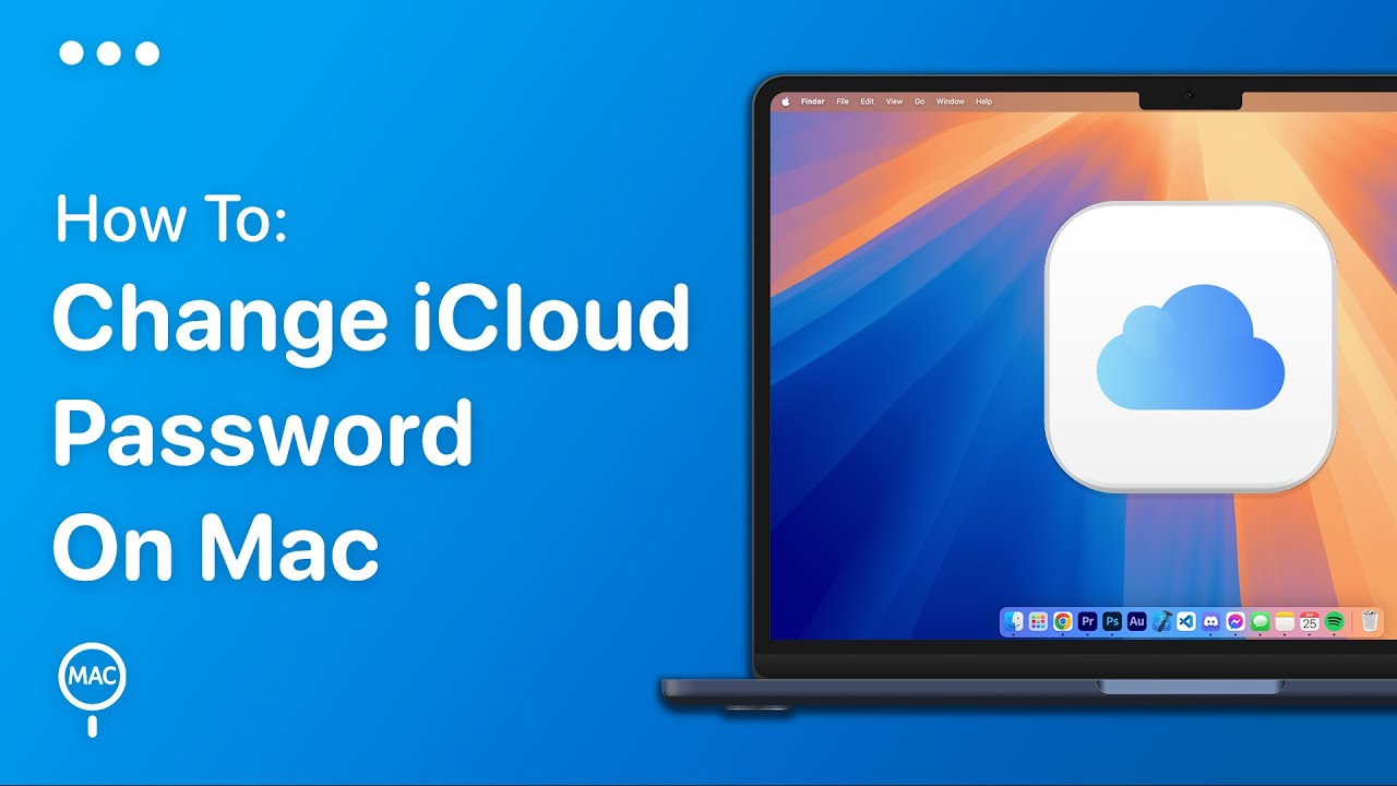 How To Change Your iCloud Password On Mac | Easy Guide - YouTube