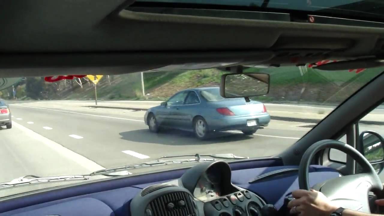 Fiat Multipla Van driving - YouTube