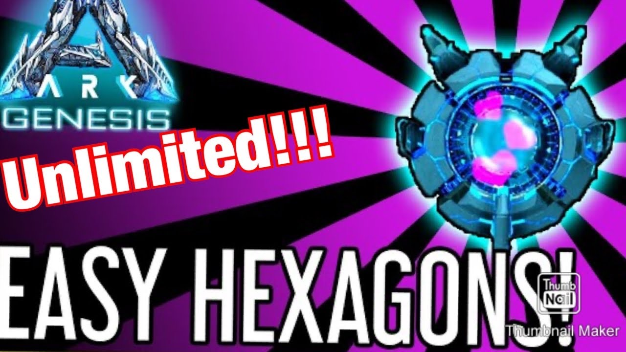 How To | ARK Genesis 🔥 | Unlimited Hexagons | 25k in 2 Minutes - YouTube