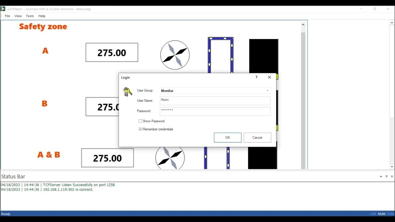 Tutorial : How to use User Manager in GUI-Builder HMI/SCADA. - YouTube