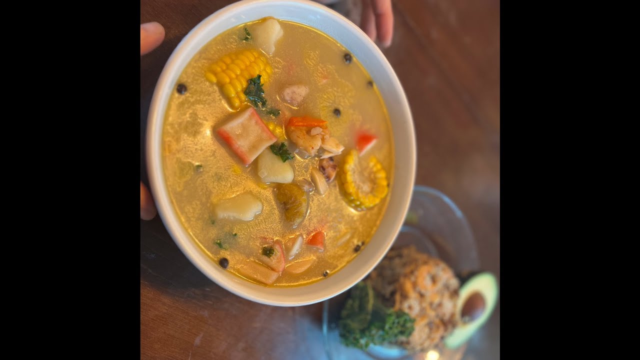 Tentación Caribeña- Cazuela de Mariscos en Coco - YouTube
