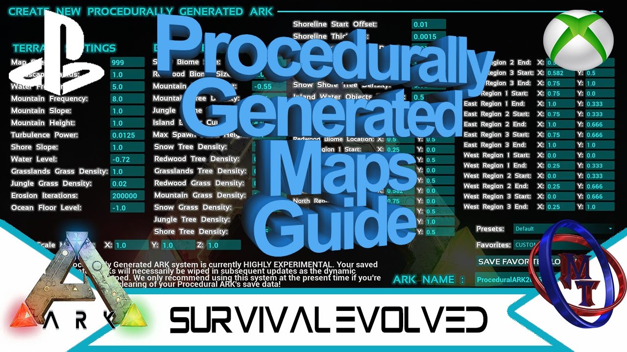 Procedurally Generated Map Guide - YouTube