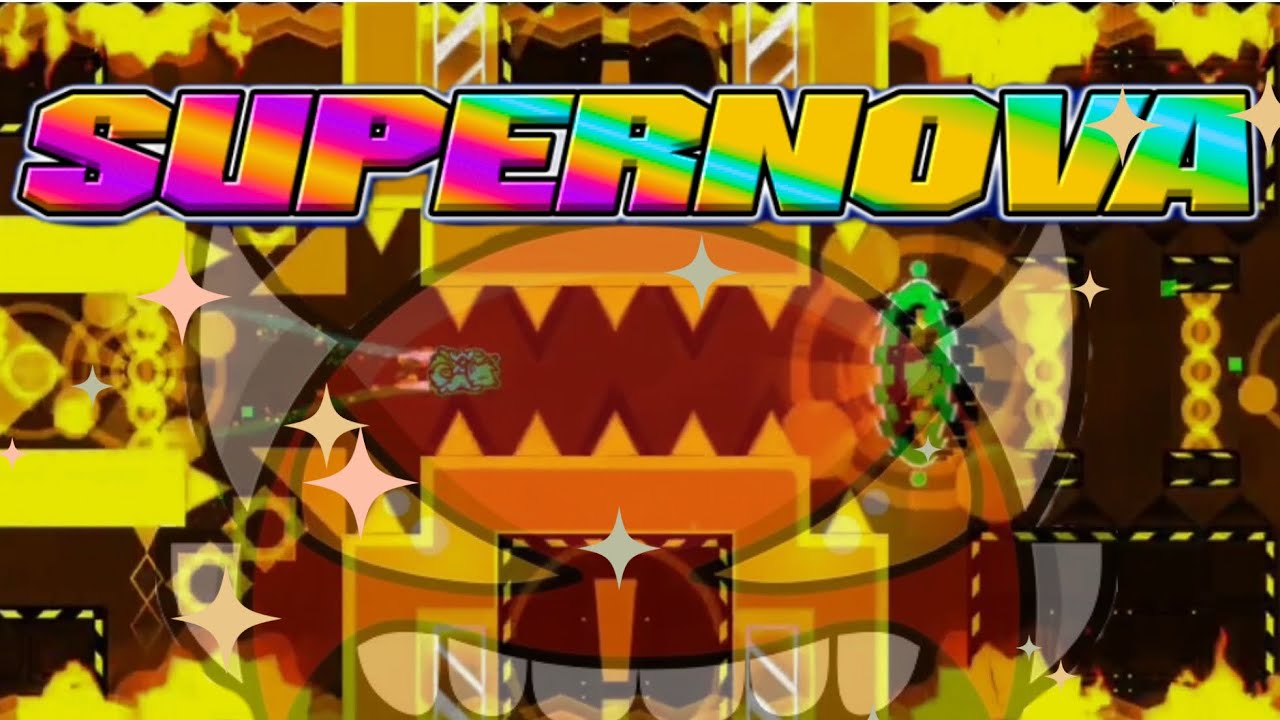 [Fluke from 55%] Supernova 100% (Insane Demon) by: Thekris. Geometry ...