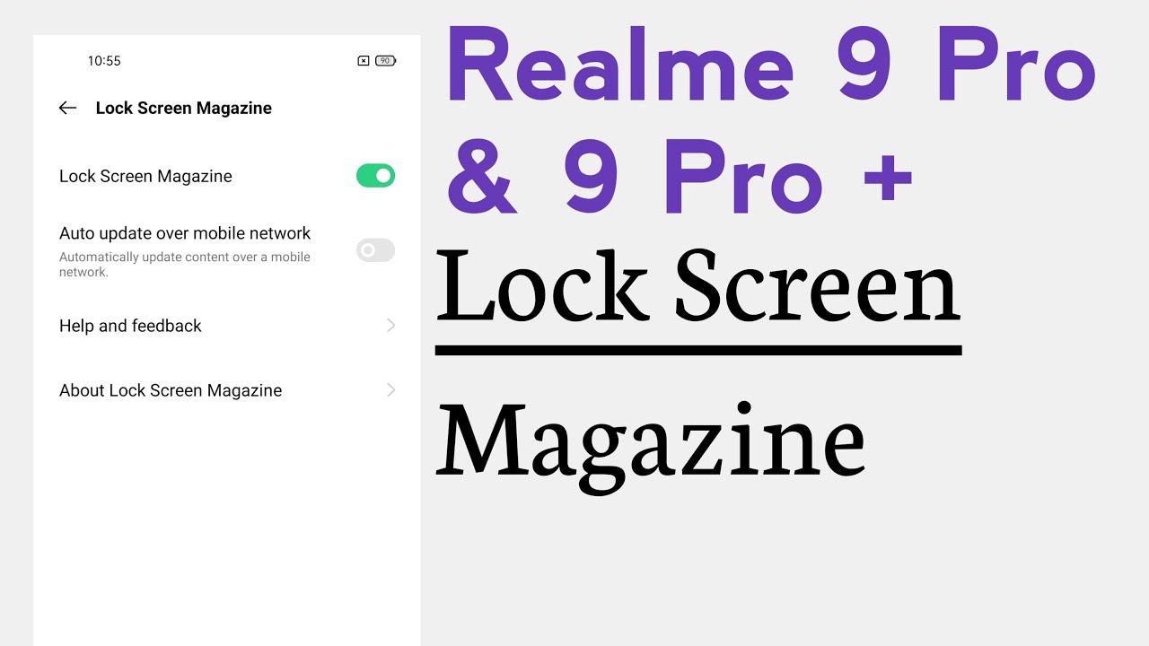 Realme 9 Pro 9 Pro Lock Screen Magazine Setup Automatic Wallpapers realme-9-pro-9-pro-lock-screen-magazine-setup-automatic-wallpapers