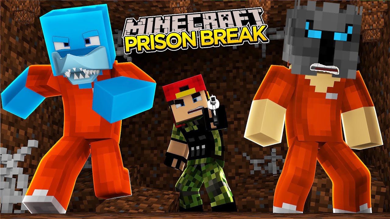 PAT And JEN PopularMMOs Minecraft GOING TO PRISON ANTI APOCALYPSE ...