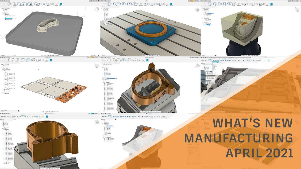 Whats New In Fusion 360 Manufacturing April 2021 Youtube