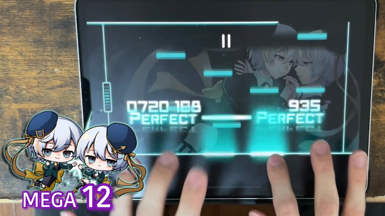 【Aoi Rush】Pollux(MEGA) All PERFECT OMEGA Rank【Dynamix】 - YouTube