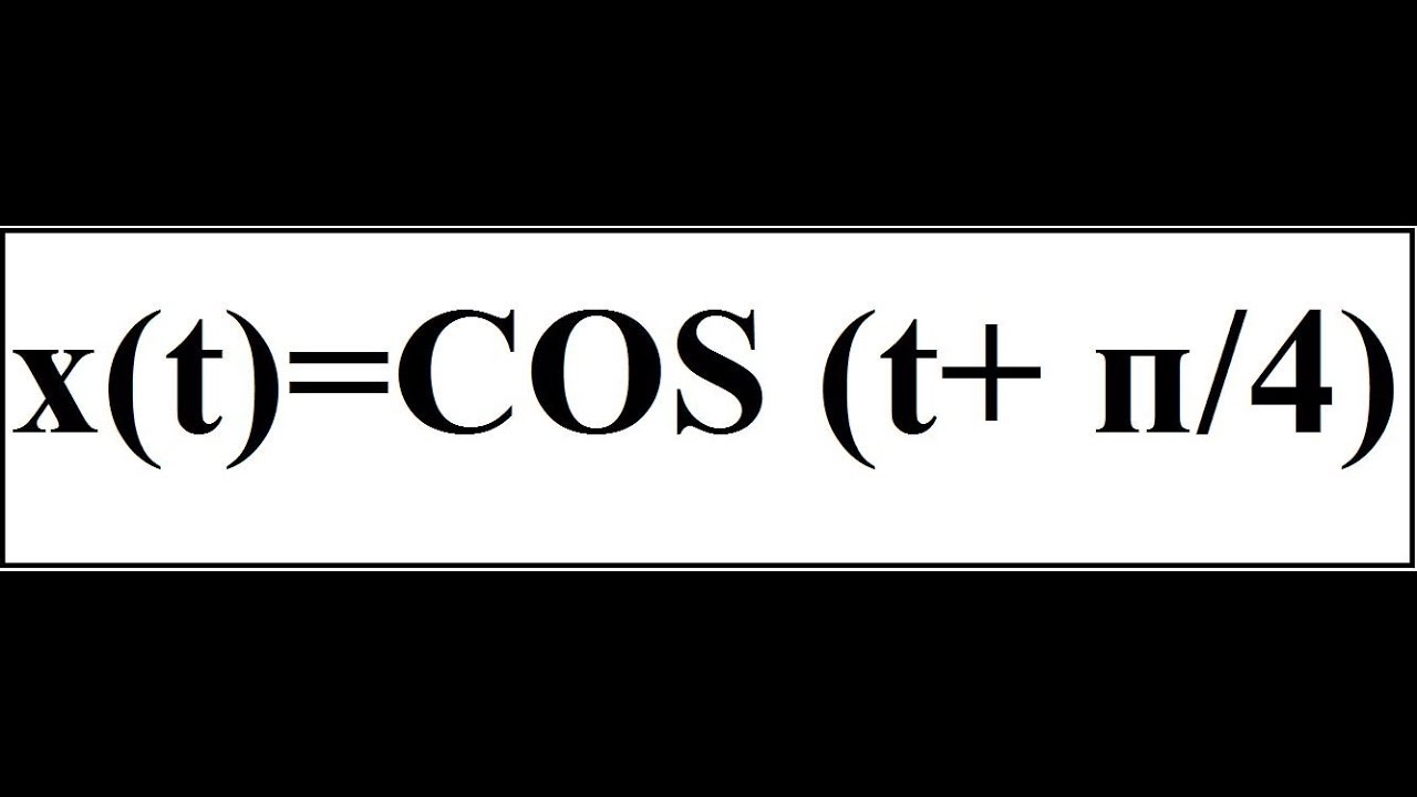 Periodic and Aperiodic Signals | Example 8 - YouTube