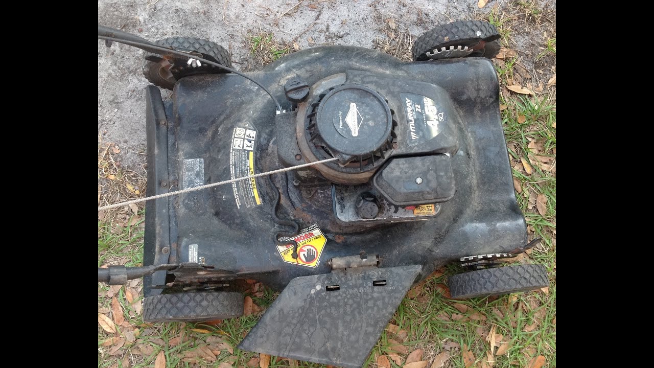 2004 Murray Select Lawn Mower with Briggs-Stratton engine, It STARTS ...