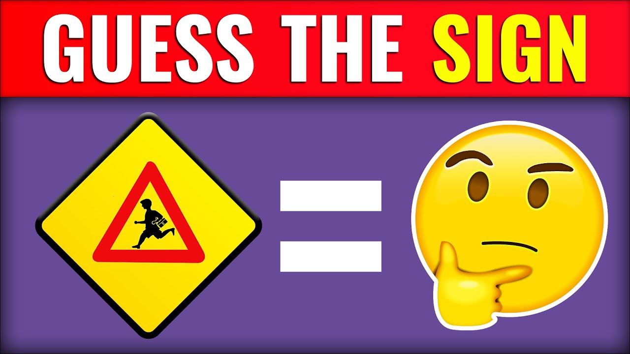 Guess The Traffic Signs 🚦 || Quiz To Grow - YouTube