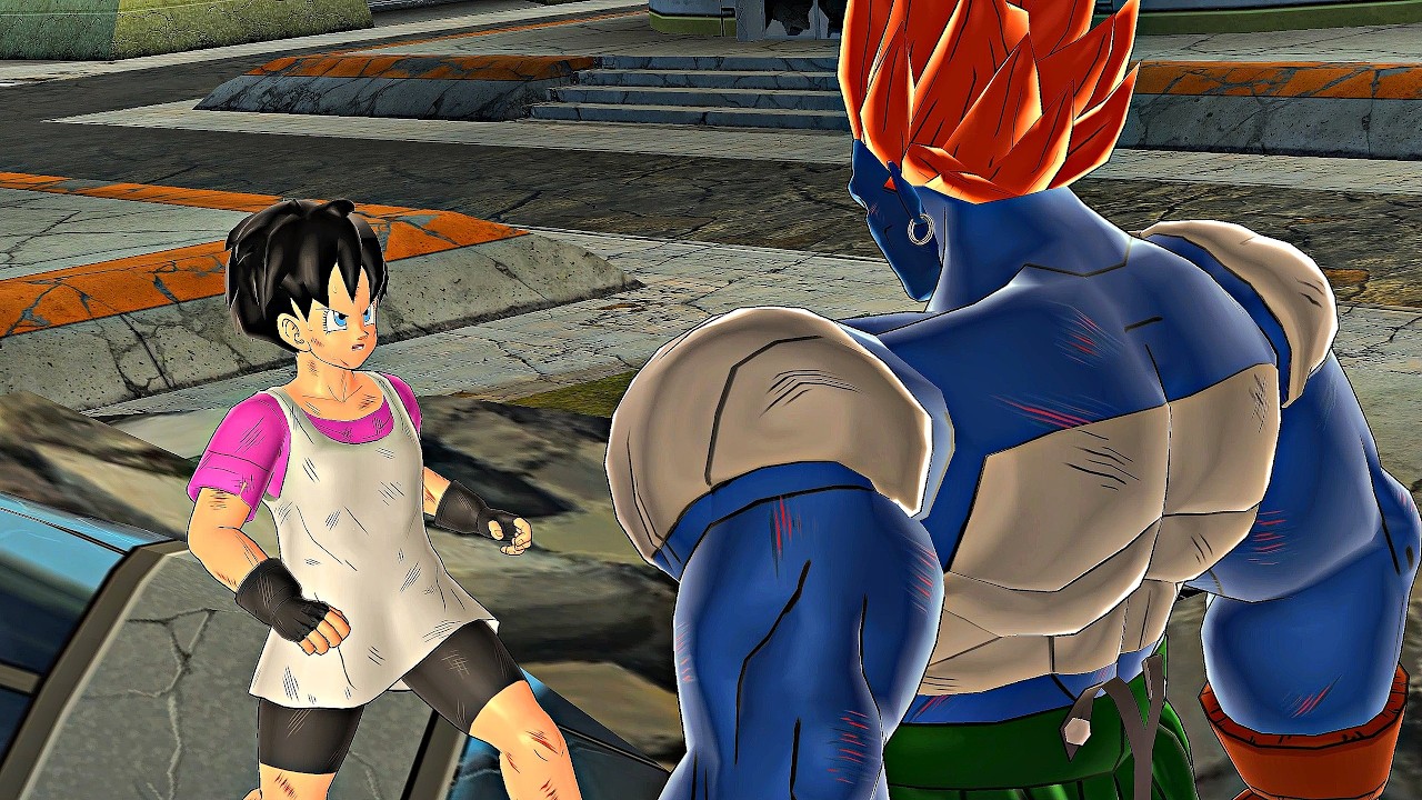 DRAGON BALL: Raging Blast 2 - SUPER ANDROID 13 vs. ANDROID 18 & VIDEL ...