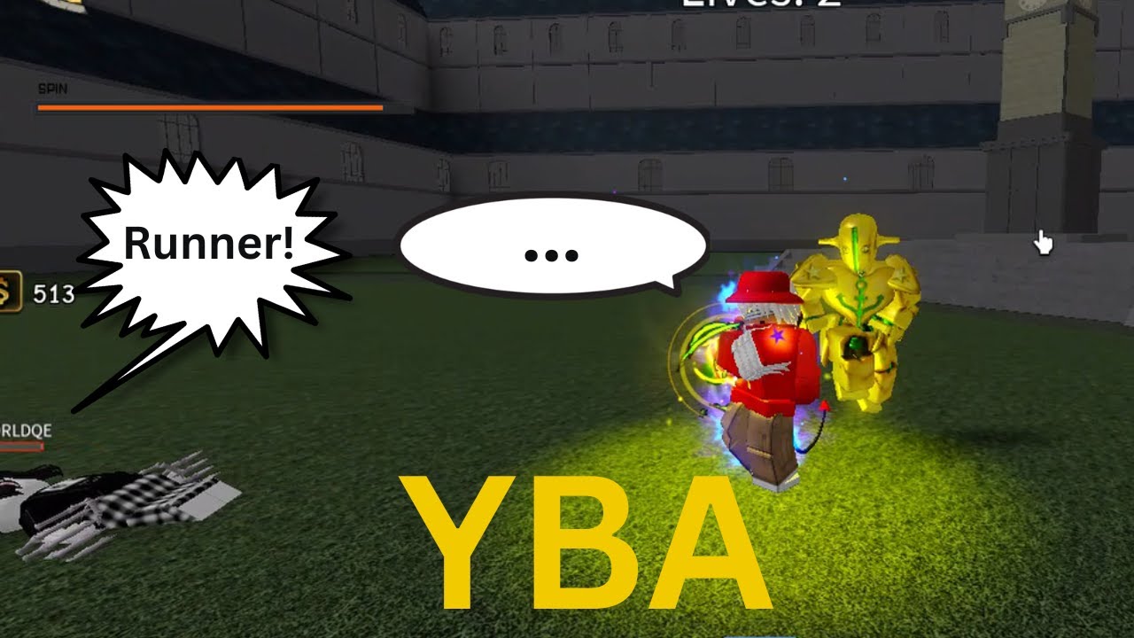 Just a casual 1v1 (YBA) - YouTube