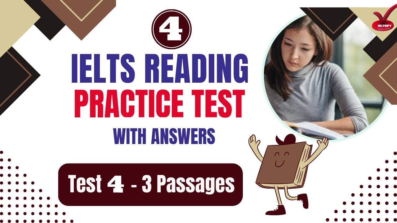 IELTS Reading Practise Test with Answers 2023 _Test 4 3 passages - YouTube