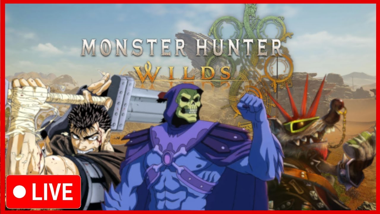 LIVE | Monster Hunter Wilds - Resenha suprema com os guri! - YouTube
