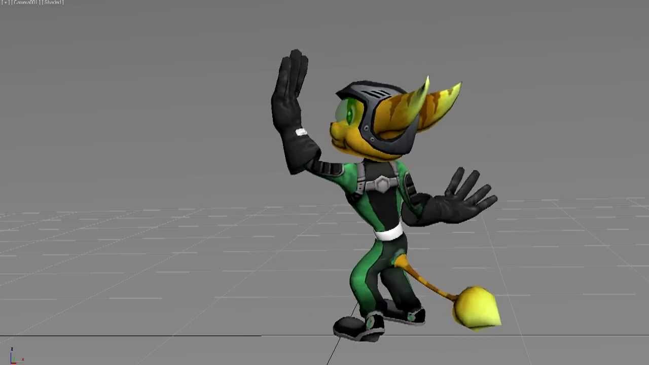 Ratchet Model WIP PS2 pcsx2 - YouTube