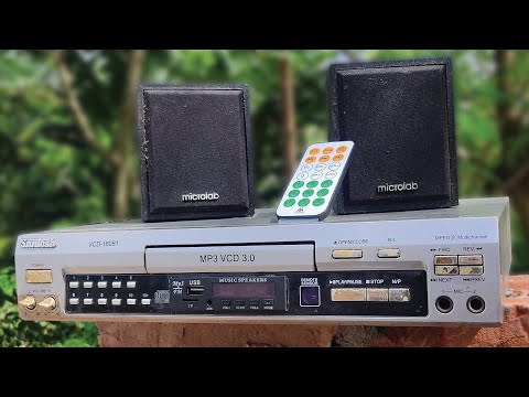 How to convert a CD/VCD player to Bluetooth Music System | Bluetooth Box |  Old is Gold
