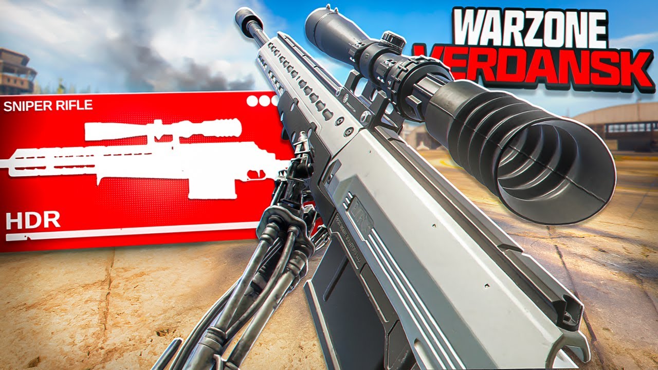 the PERFECT *ONE SHOT* HDR SNIPER LOADOUT to USE in WARZONE! - YouTube
