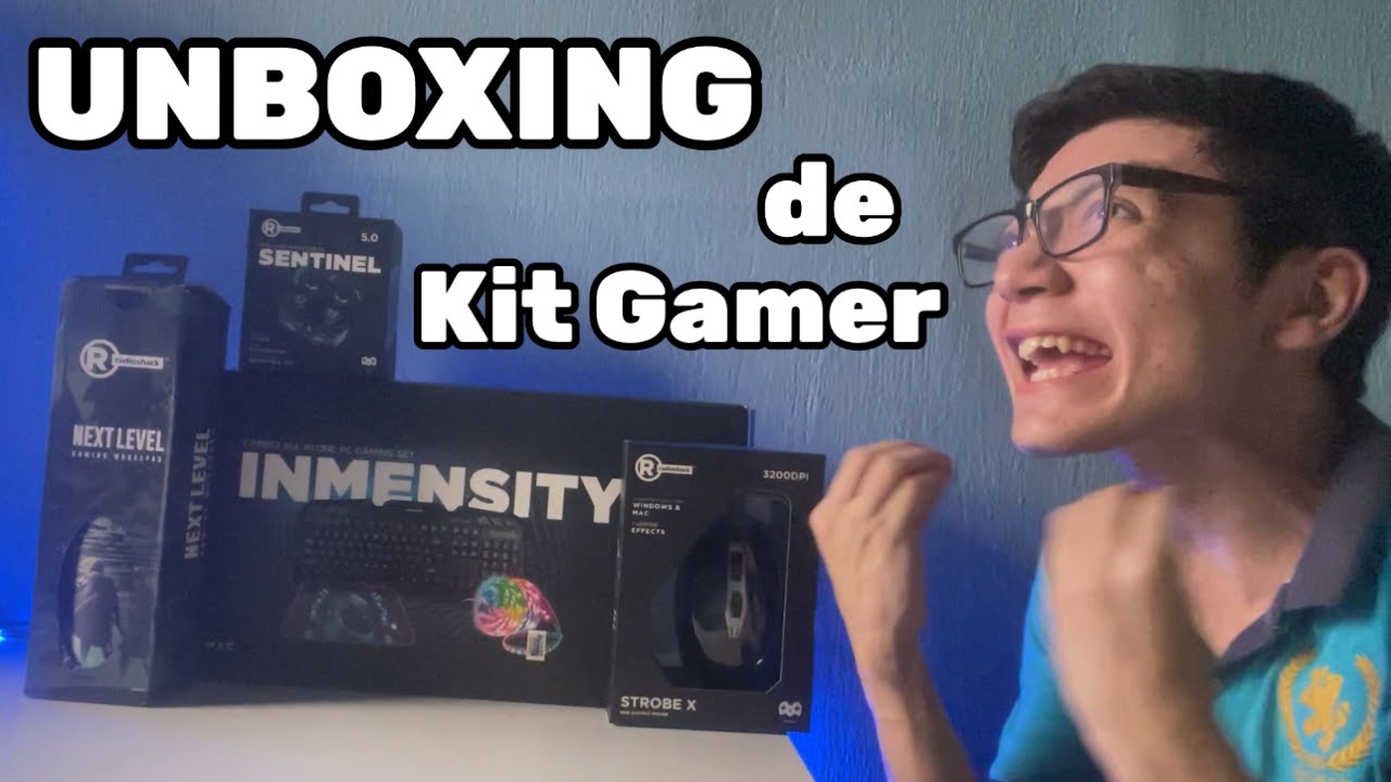 Unboxing de Kit Gamer (Cada día más cerca del Set Up Gamer) - YouTube