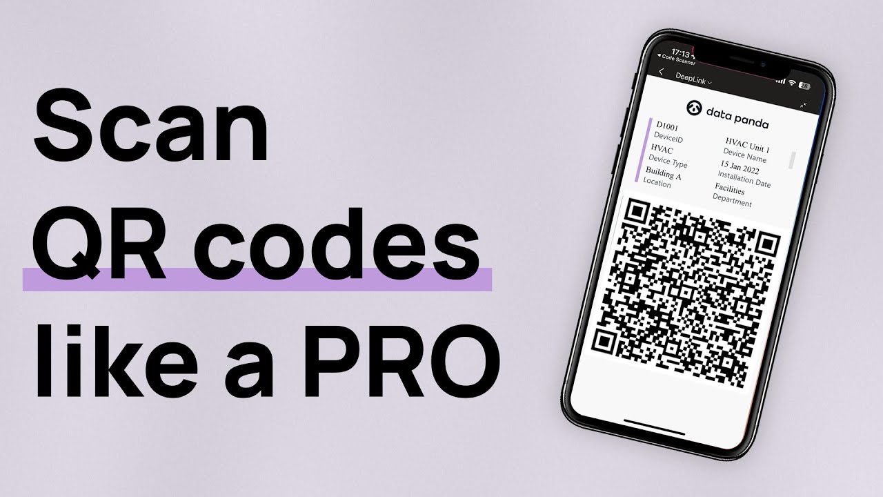 Quick Scan QR Codes on iOS - YouTube