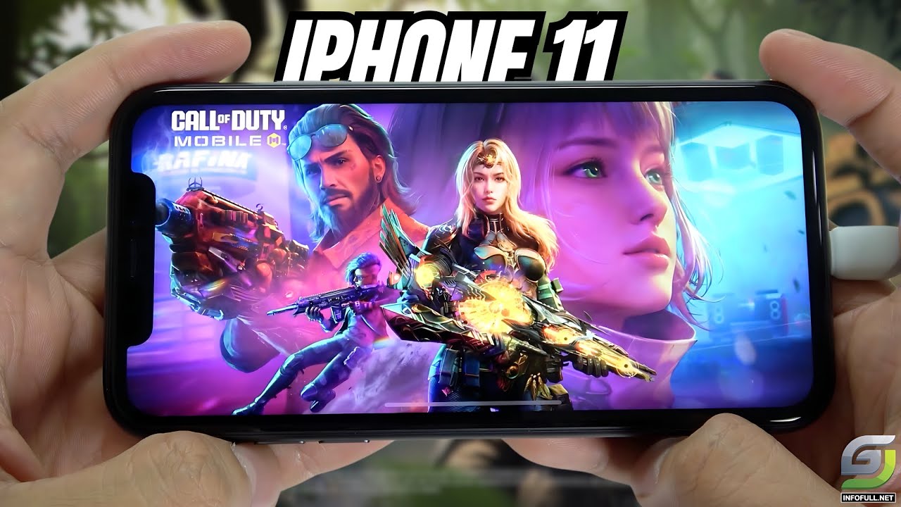 iPhone 11 test game Call of Duty Mobile 2024 | Apple A13 Bionic - YouTube