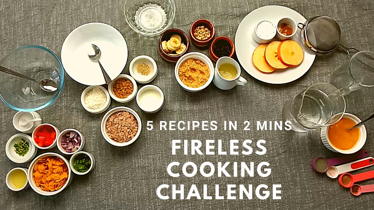 2 minutes fireless cooking challenge - YouTube