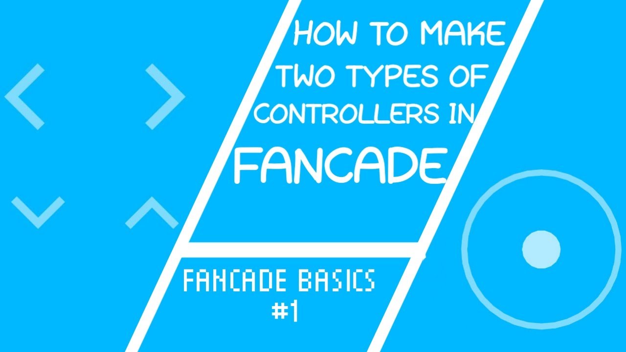 How to make controllers in FANCADE || fancade basics #1 - YouTube