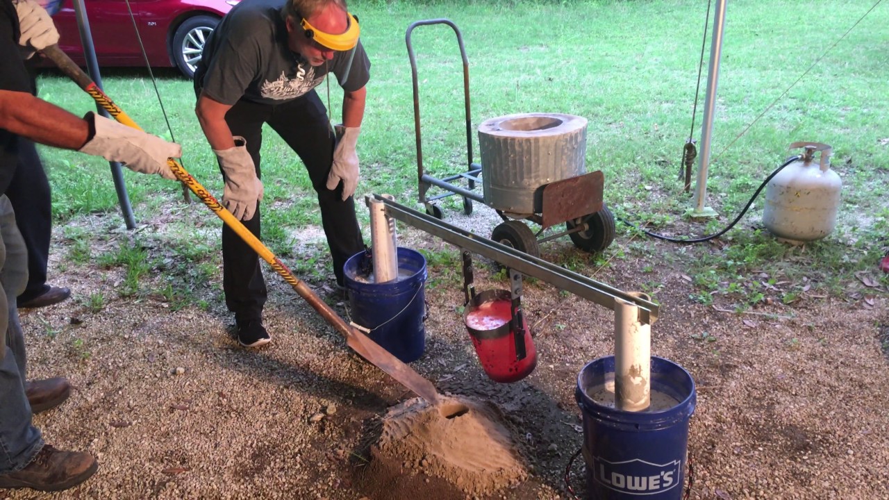 Anthill Aluminum Casting with Lord British - YouTube