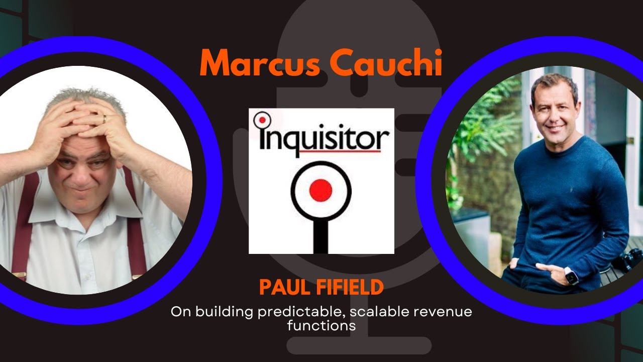 Paul Fifield talks about building predictable, scalable revenue functions - YouTube
