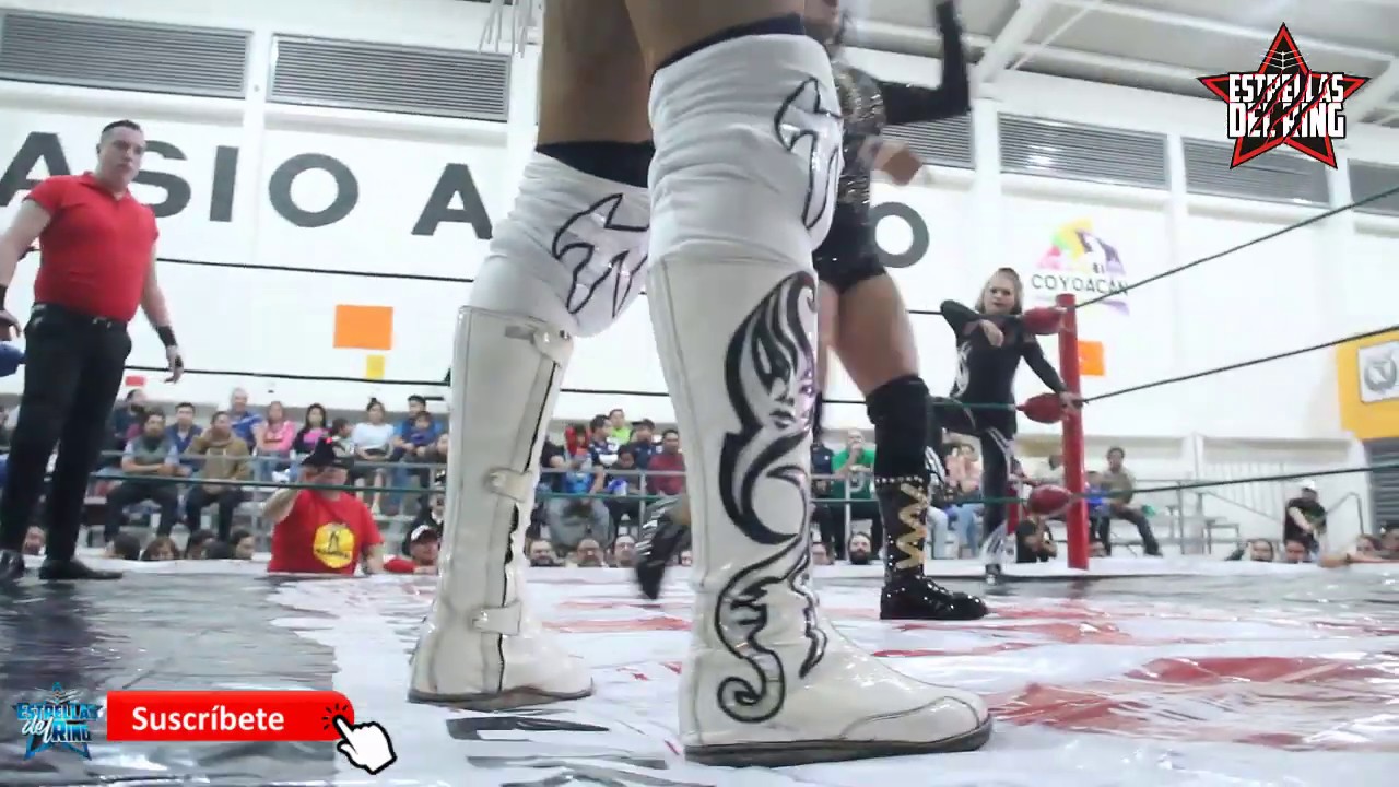 Rossy Moreno y Lolita vs Pasión Cristal y el Demasiado en Lucha Libre ...