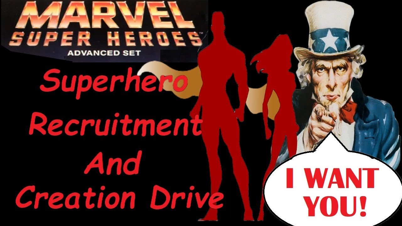 Marvel RPG Recruitment Drive Season 3 - YouTube