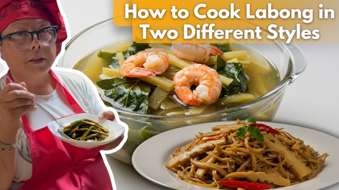 Cooking My Favorite Gulay: Labong 2 Ways! - YouTube