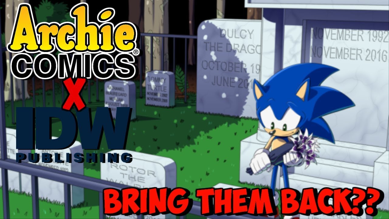 Ian Flynn Wants To BRING BACK Sonic Archie Characters to Sonic IDW ...