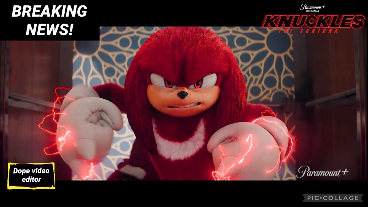 BREAKING NEWS! 4K Knuckles Series Knuckles will TEACH in the Series ...