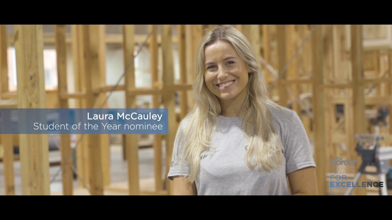 Laura McCauley - Student of the Year - Finalist - YouTube