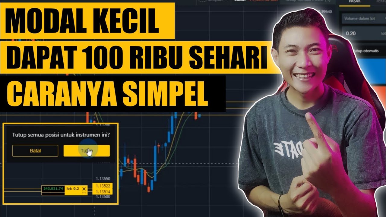 LANJUT TRADING DENGAN MODAL 500 RIBU - YouTube