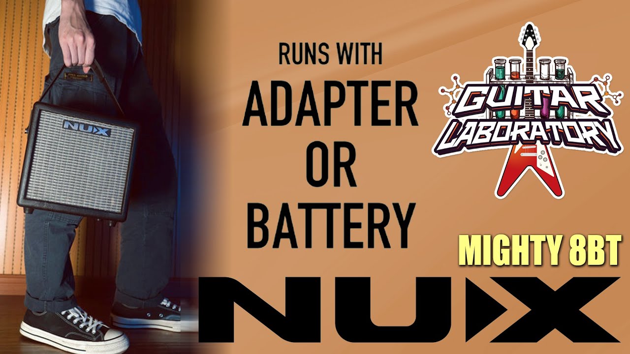 Гитарный комбо Nux Mighty 8bt с драм машинкой и Bluetooth Youtube