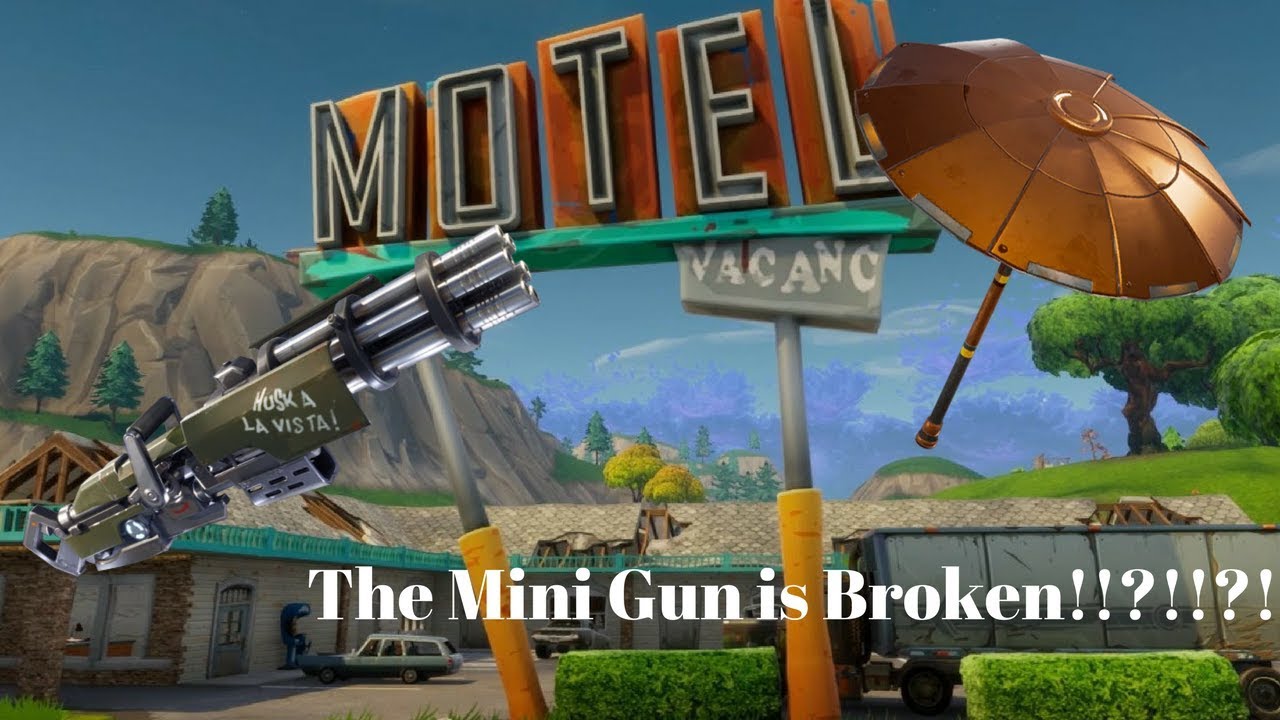 Double Minigun Unstoppable!!!! Fortnite Battle Royale!!! - YouTube
