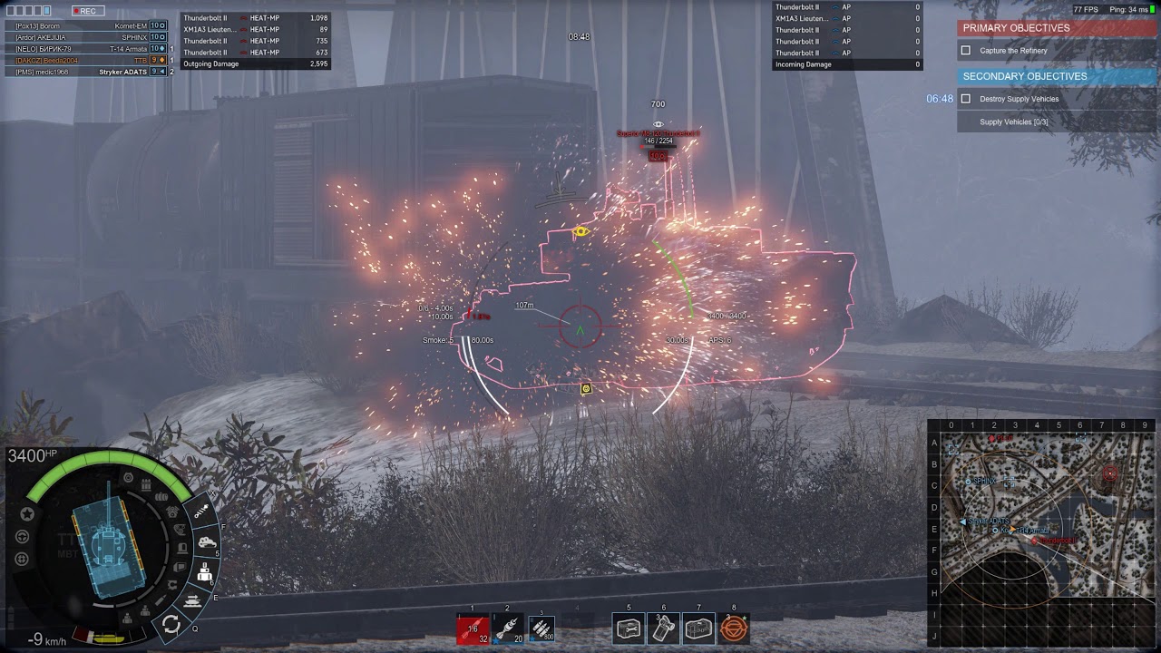 Armored Warfare M1 TTB - YouTube