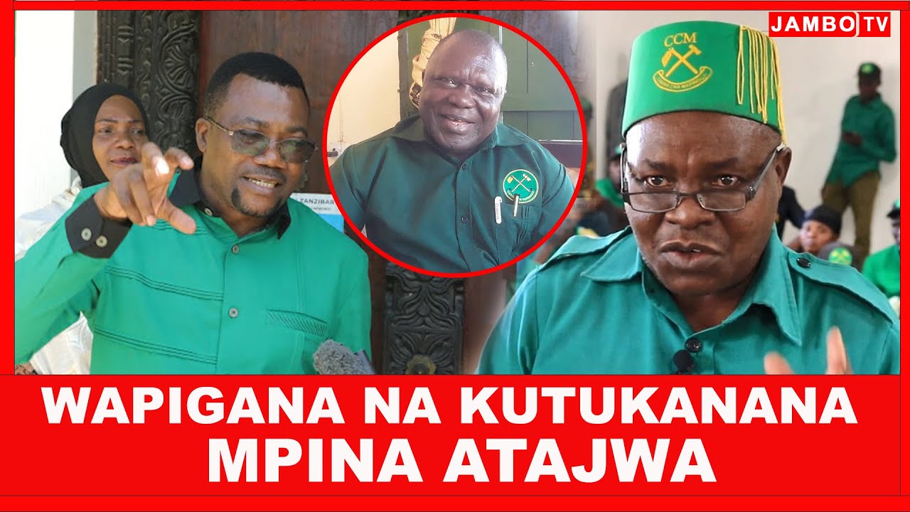 MTIFUANO CCM MEATU, KATIBU NA MWENEZI WAKUNJANA MASHATI NA KUTUKANANA ...