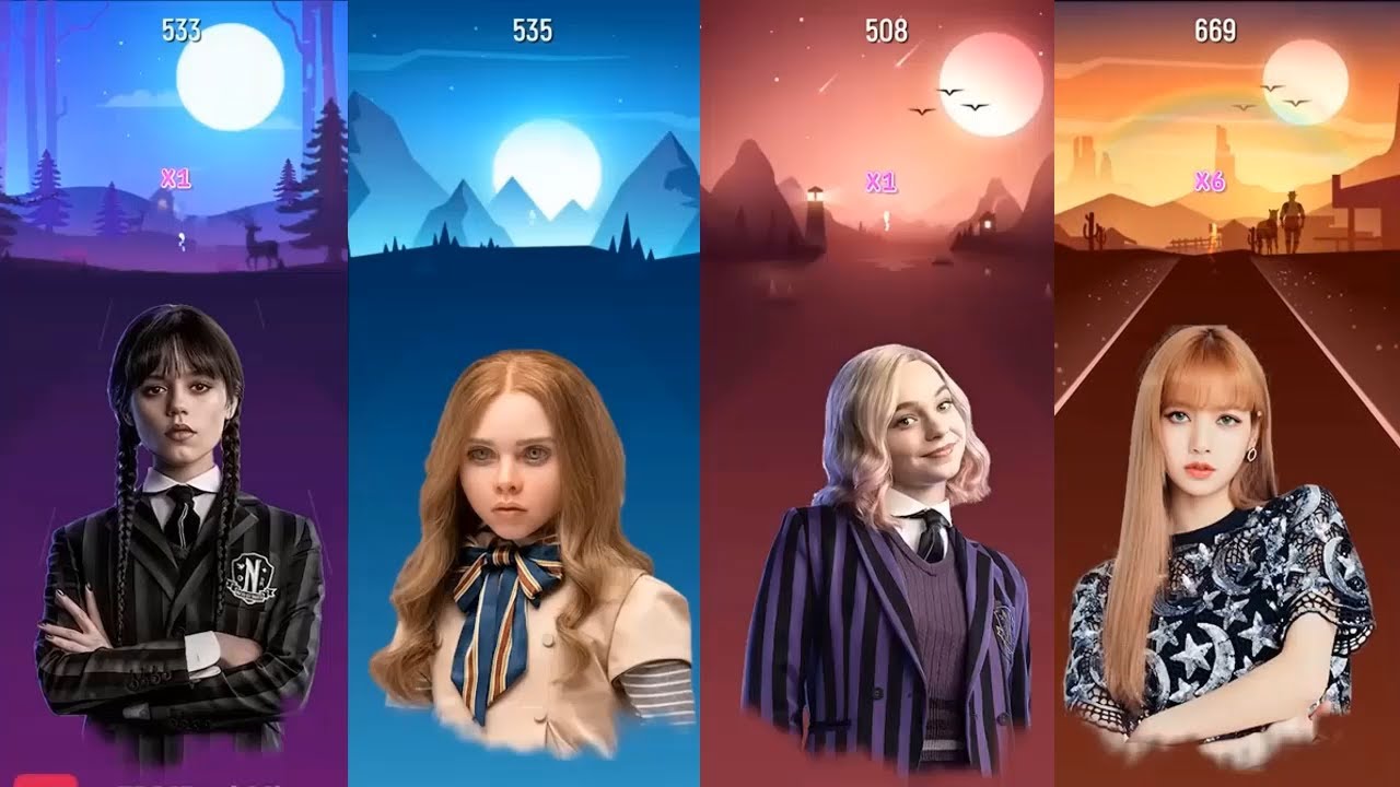 Wednesday Addams vs Megan (M3gan) vs Emma Myers (Enid Sinclair) Vs Lisa ...