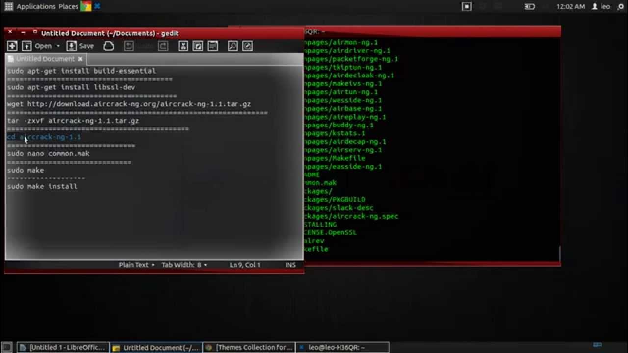 install aircrack-ng on ubuntu - YouTube