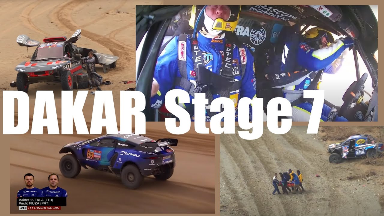 DAKAR Rally 2023 - Stage 7 - Summary - YouTube