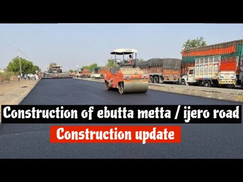 Construction of Ebutte Metta Road Construction/ Ijero area - YouTube