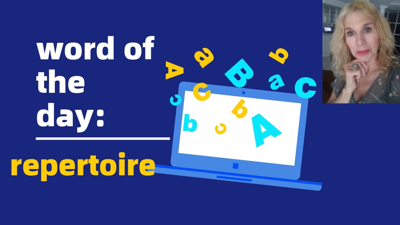 How to pronounce/say the word repertoire in American English and use in ...