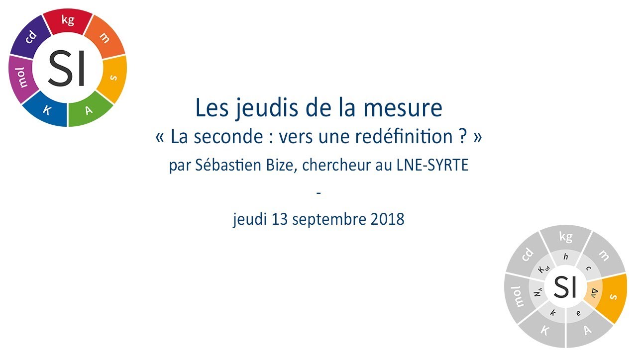 La seconde : vers une redéfinition ? - YouTube