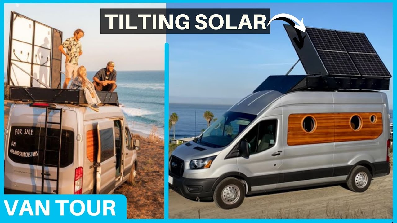 VAN TOUR | Boat-Inspired Camper Van with Re-Circulating Shower - YouTube