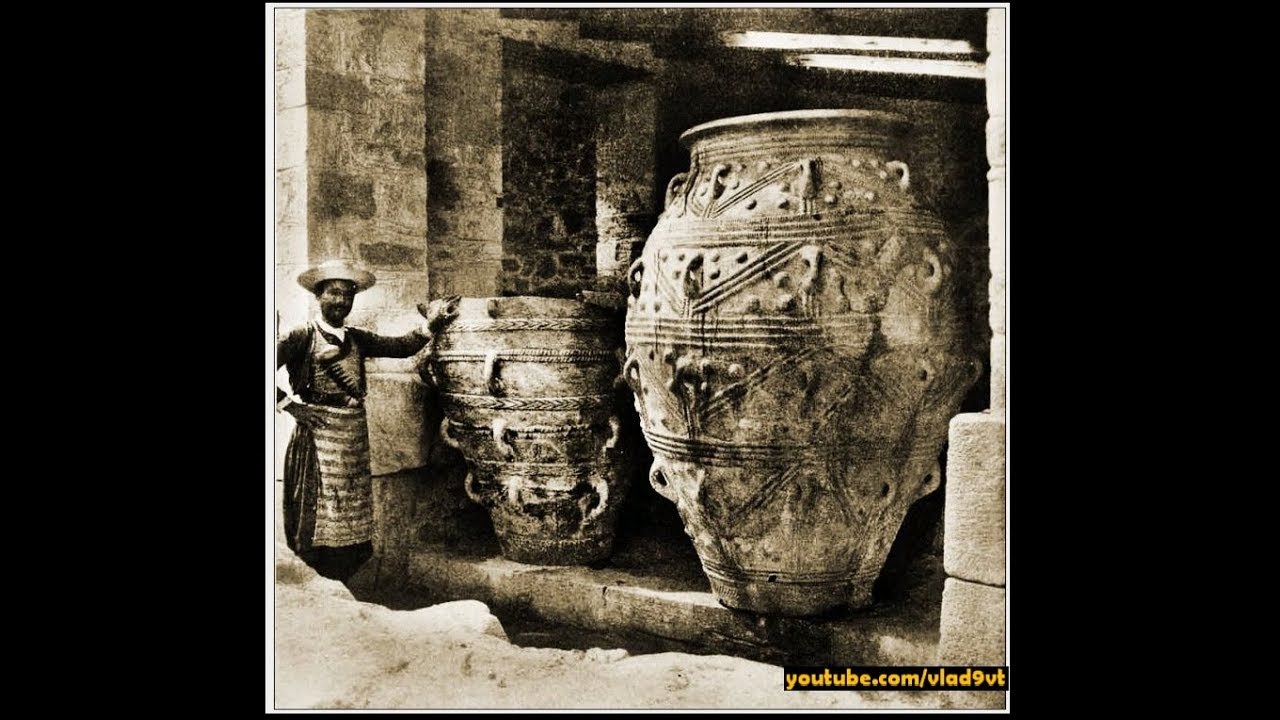 Ancient palace of Minos at Knossos in Crete - YouTube